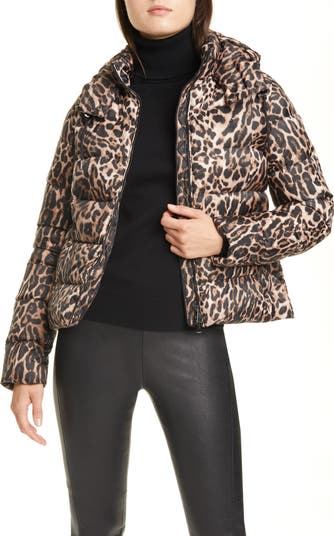 Polo Ralph Lauren Leopard Print Down Jacket | Nordstrom
