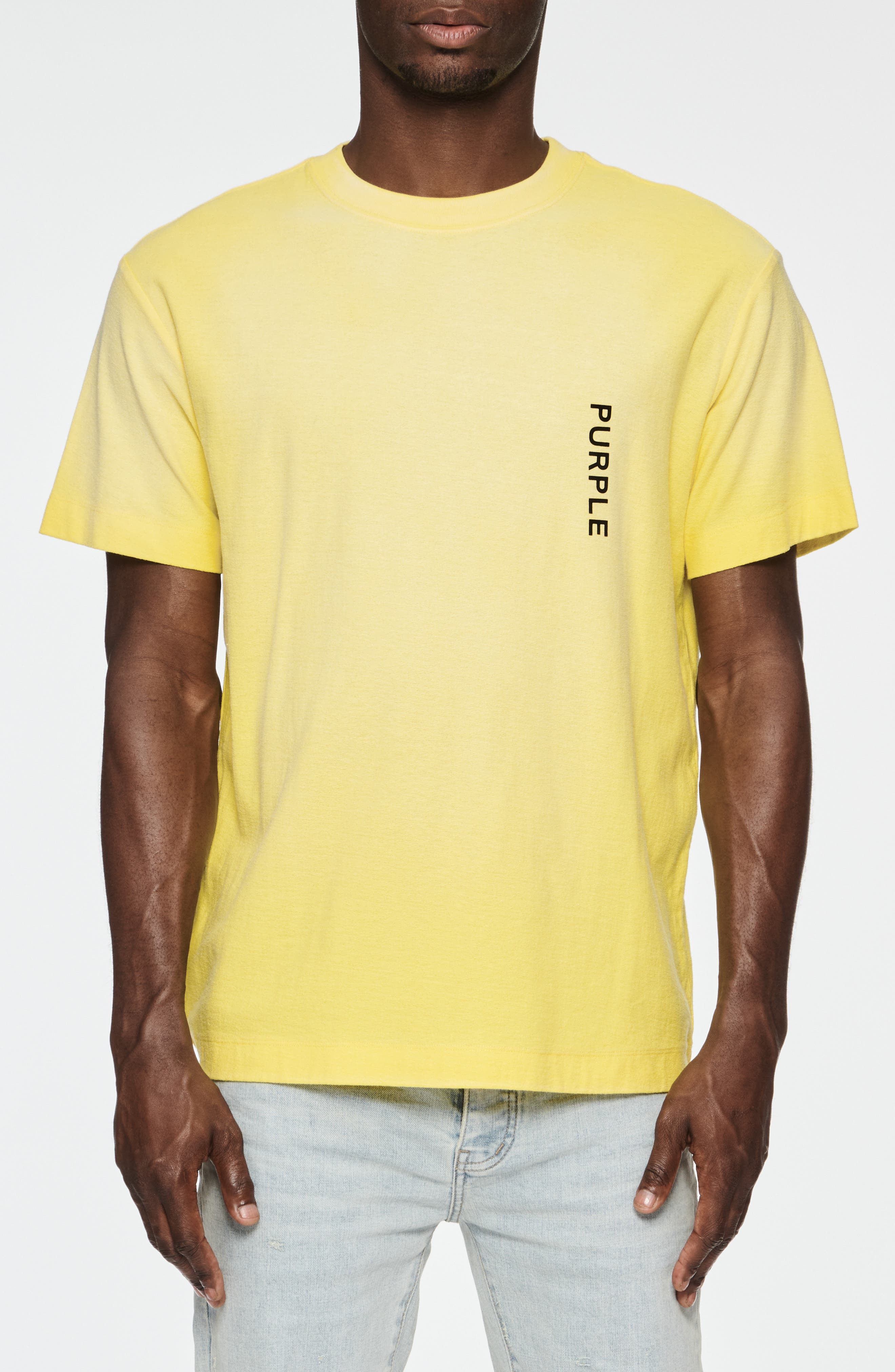 PURPLE BRAND Textured Jersey Logo Graphic T-Shirt | Nordstromrack