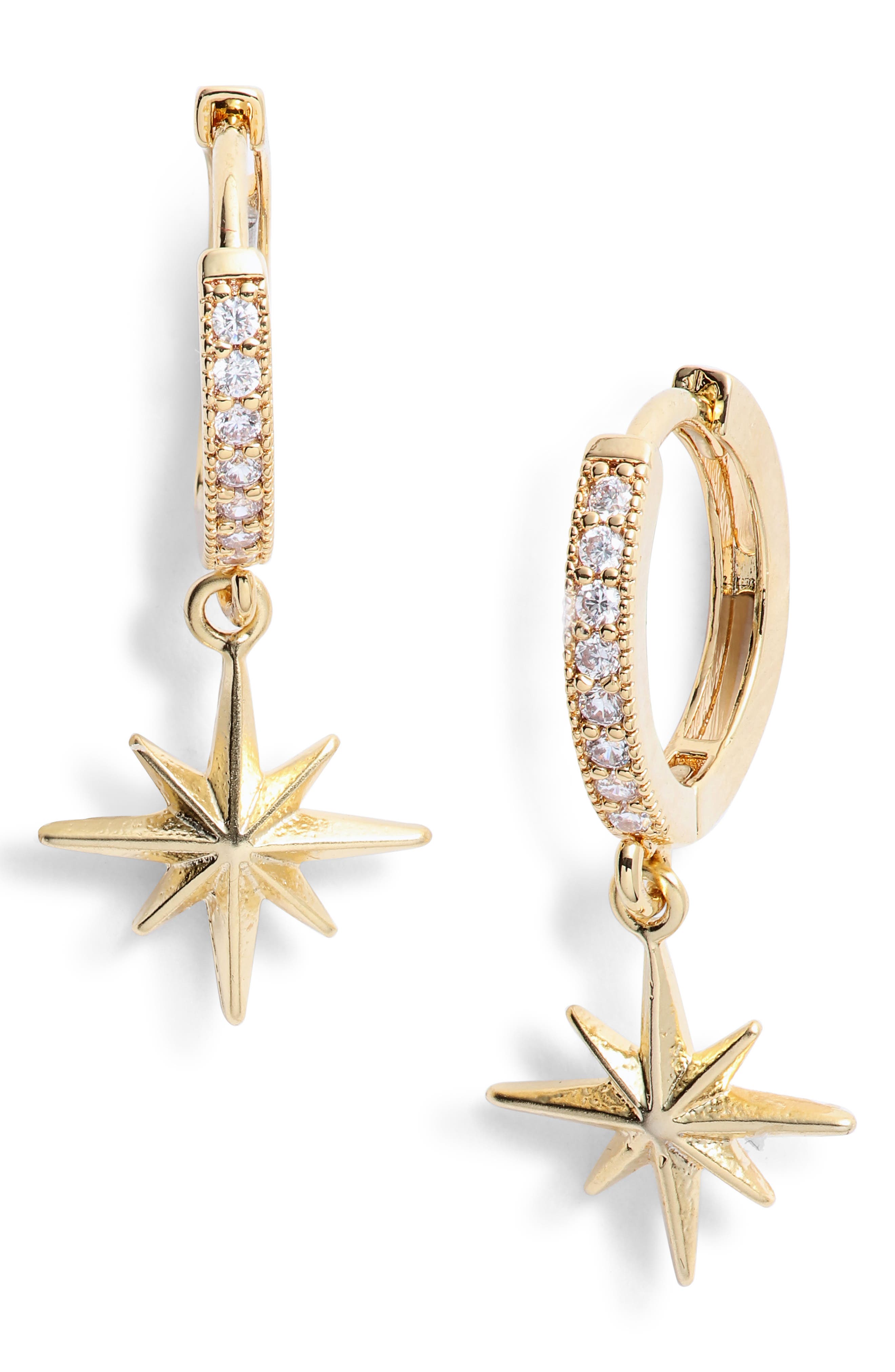 five and two Luna Huggie Hoop Earrings | Nordstrom