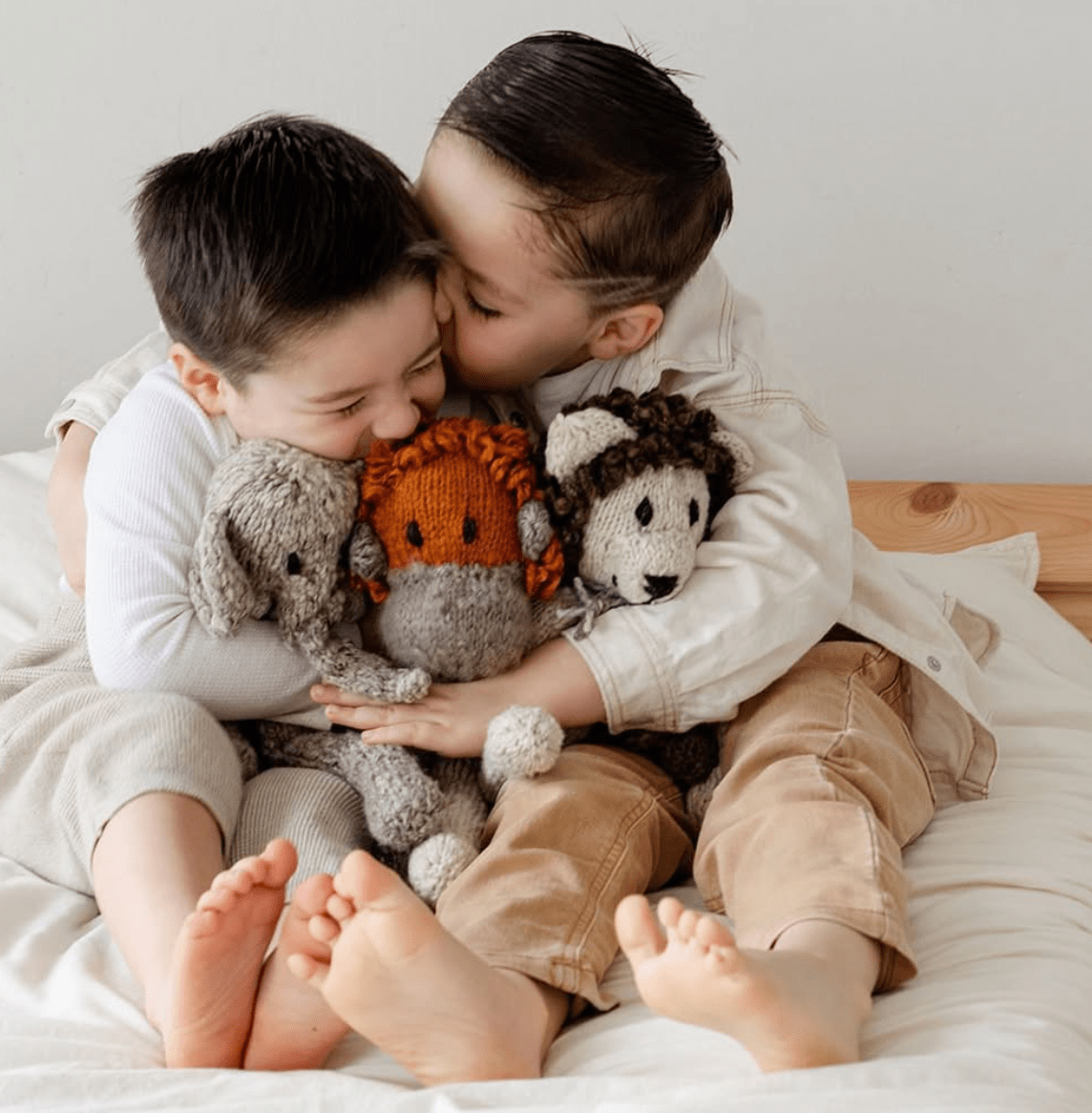 Finn + Emma Organic Wool Knit Hand Puppet | Elliot the Elephant | Nordstrom