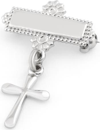 Speidel Sterling Silver Cross Pin | Nordstrom