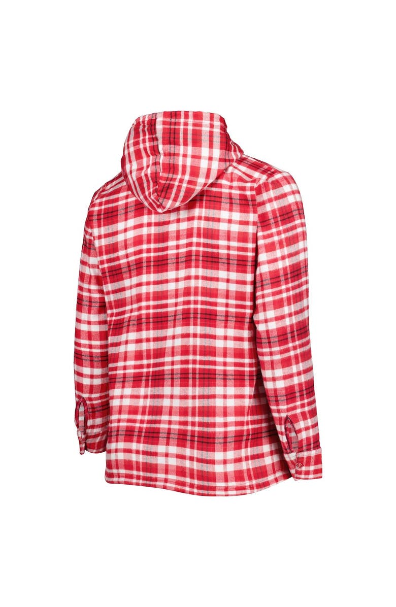 PROFILE Women's Scarlet/Black Nebraska Huskers Plus Size Mainstay Plaid ...