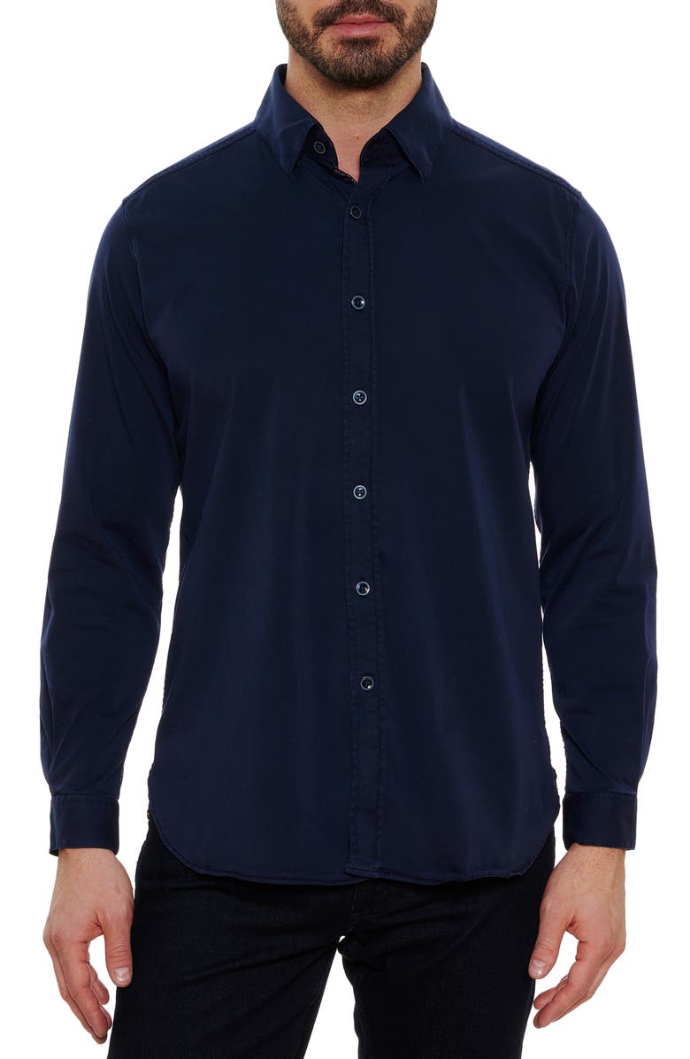 Robert Graham Eaden Cotton Blend Button-Up Shirt | Nordstrom