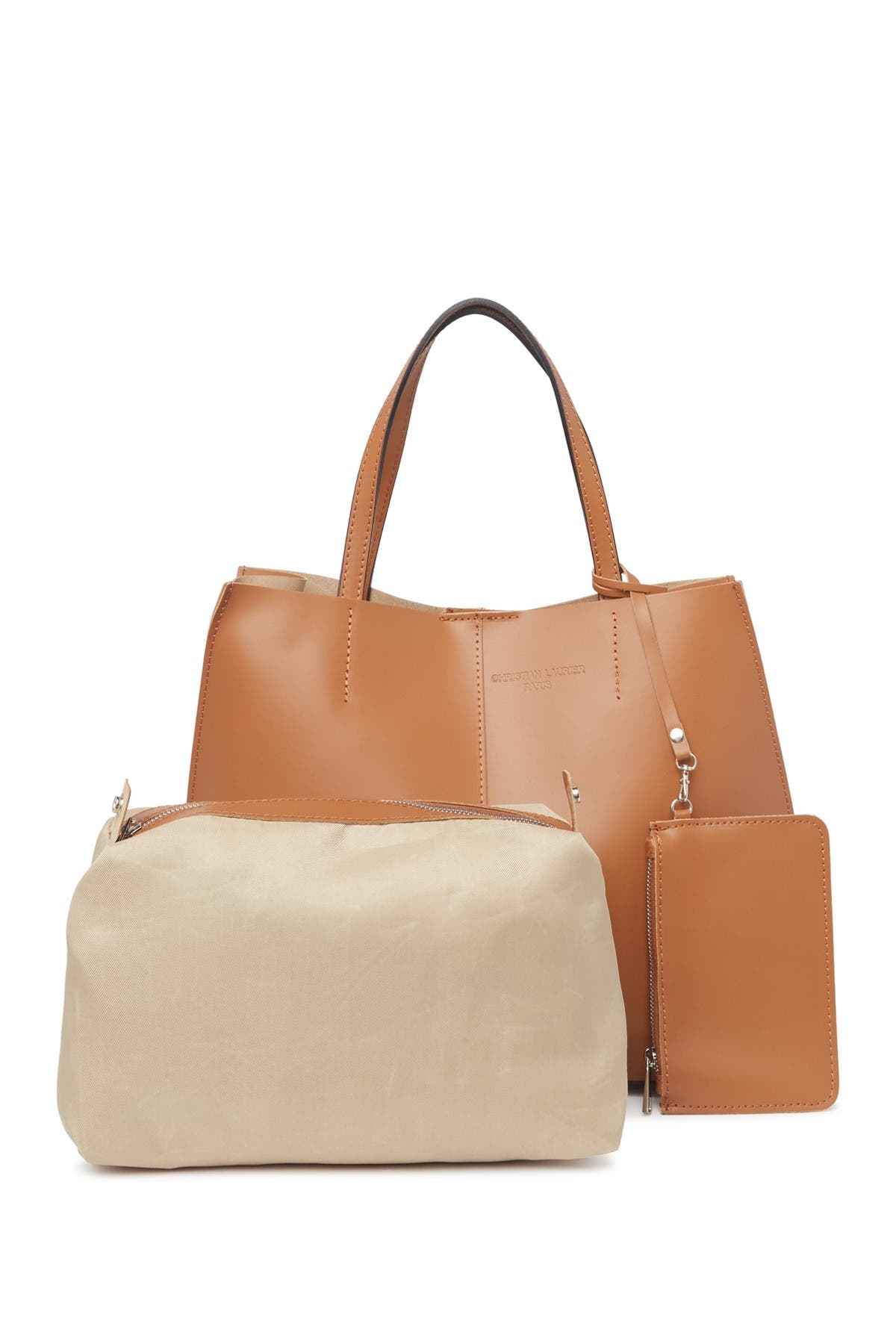 CHRISTIAN LAURIER Amy Leather Tote Bag | Nordstromrack