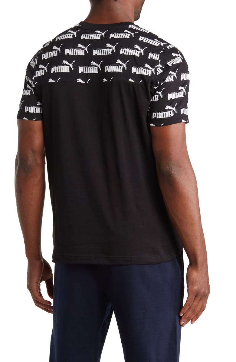 PUMA Repetition Logo Print T-Shirt | Nordstromrack