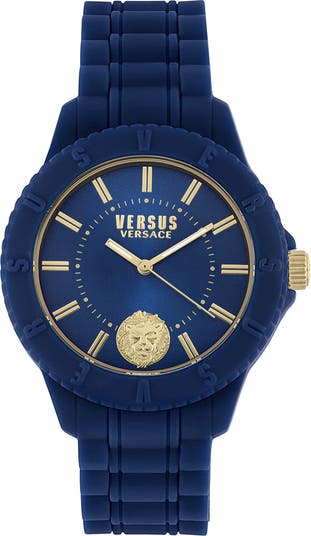 VERSUS Versace Tokyo Silicone Strap Watch, 42mm | Nordstromrack