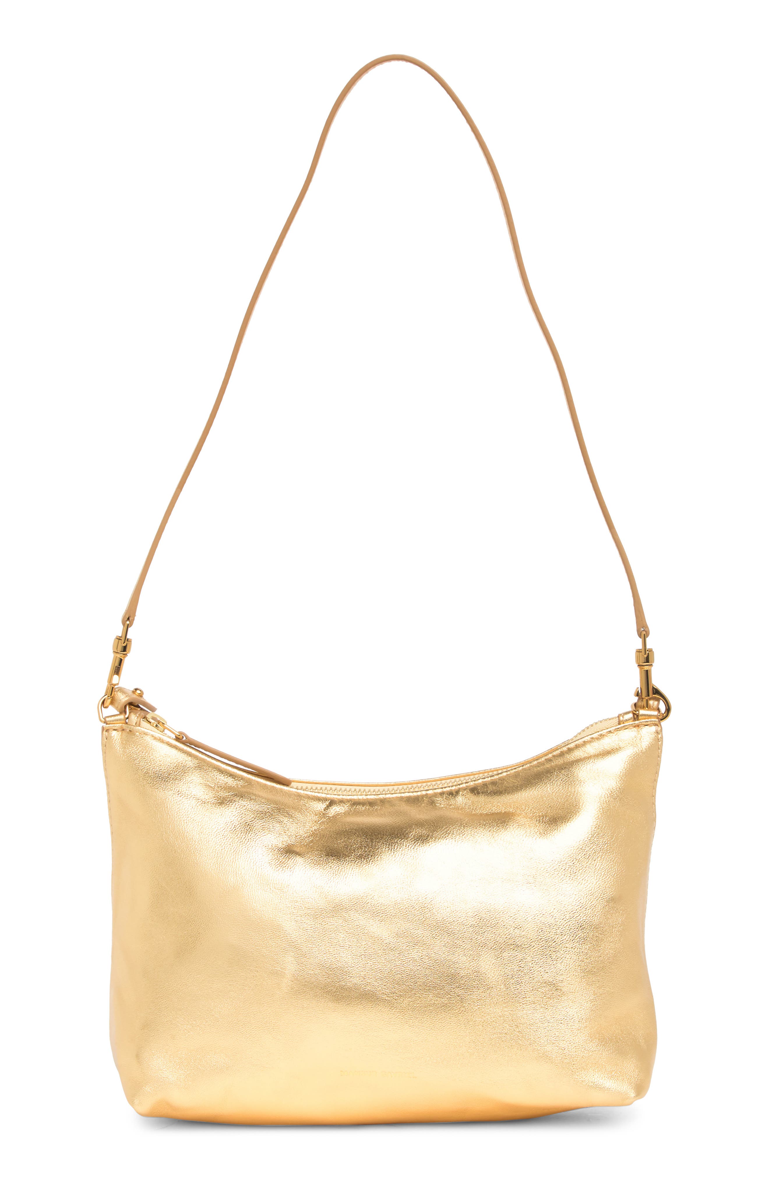 Mansur Gavriel Hera Metallic Leather Shoulder Bag | Nordstromrack