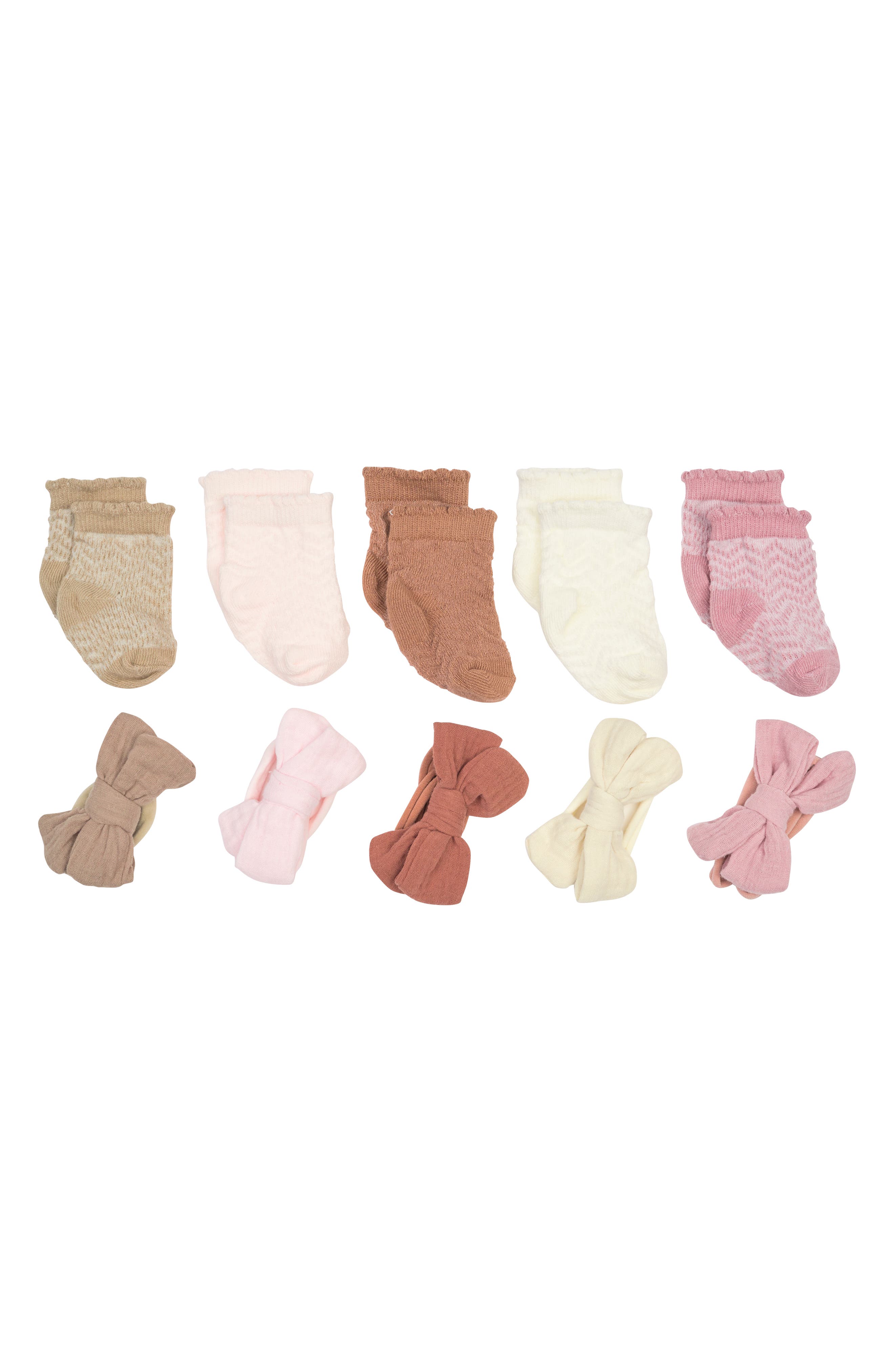 Little Me Crew Socks & Headband Gift Set | Nordstromrack