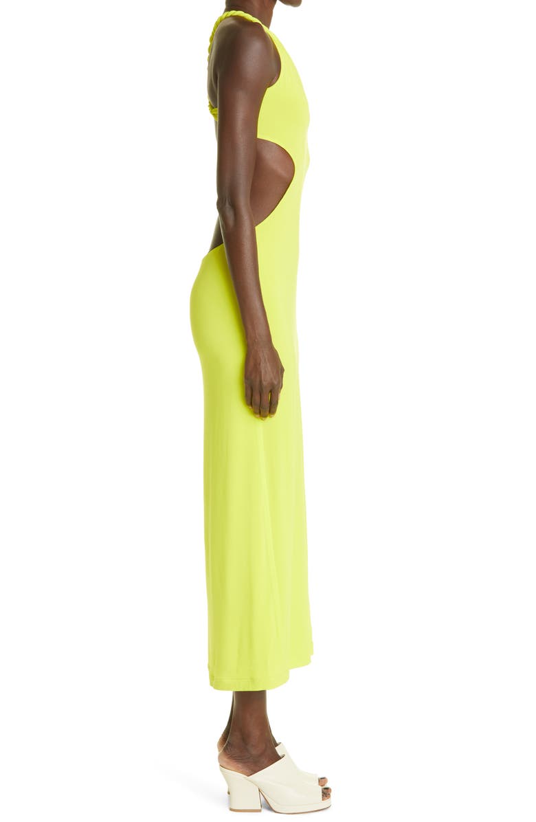 Dion Lee Rope Strap Halter Body-Con Jersey Midi Dress | Nordstromrack