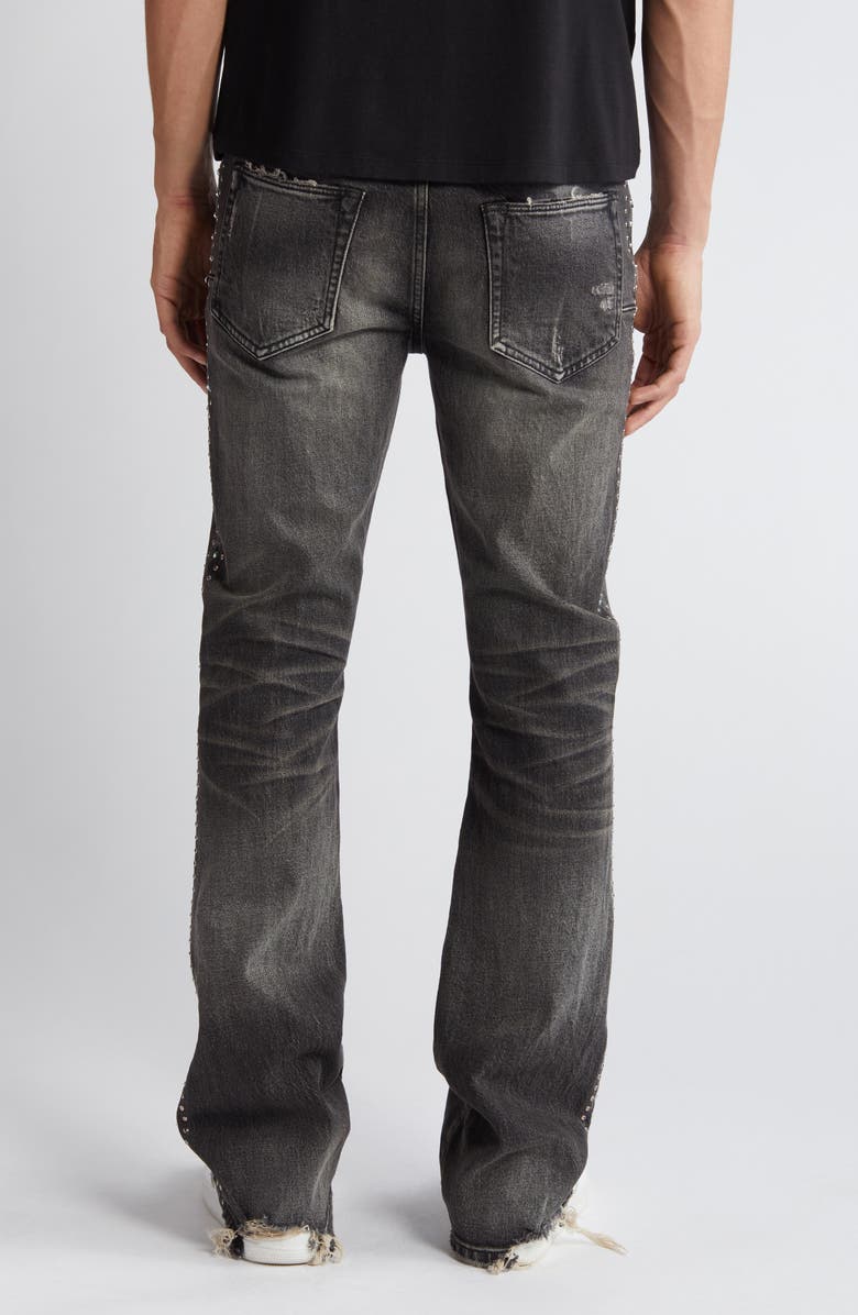 PURPLE BRAND Crystal Side Flare Jeans | Nordstrom