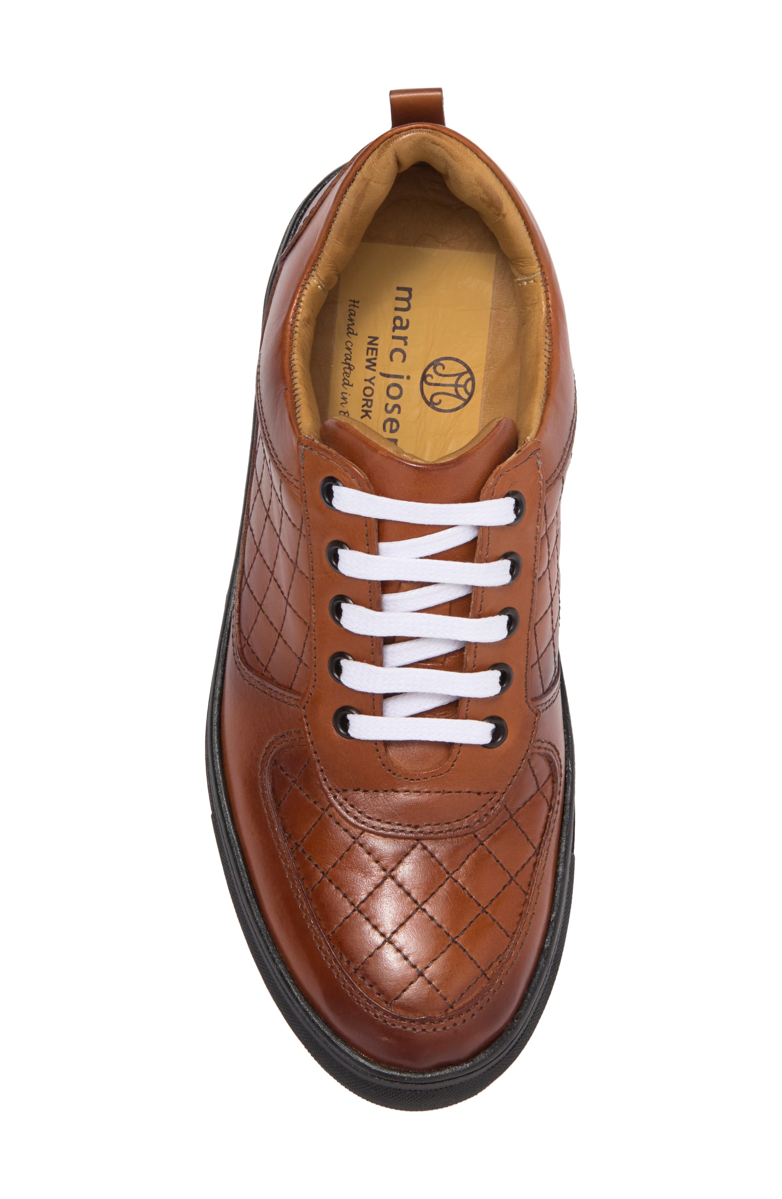 Marc Joseph New York Everett Diamond Quilted Leather Sneaker ...