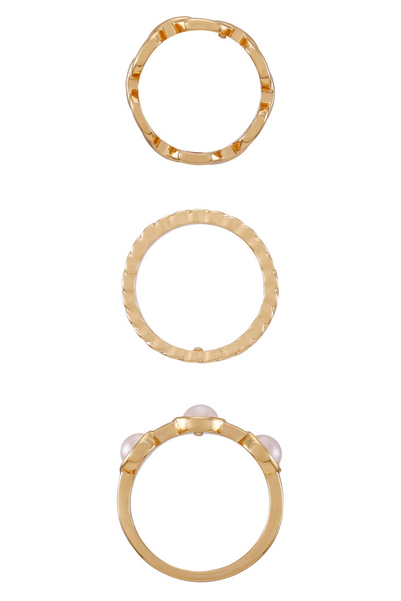 Assorted 3-Pack Ring Set (Women) | Nordstromrack