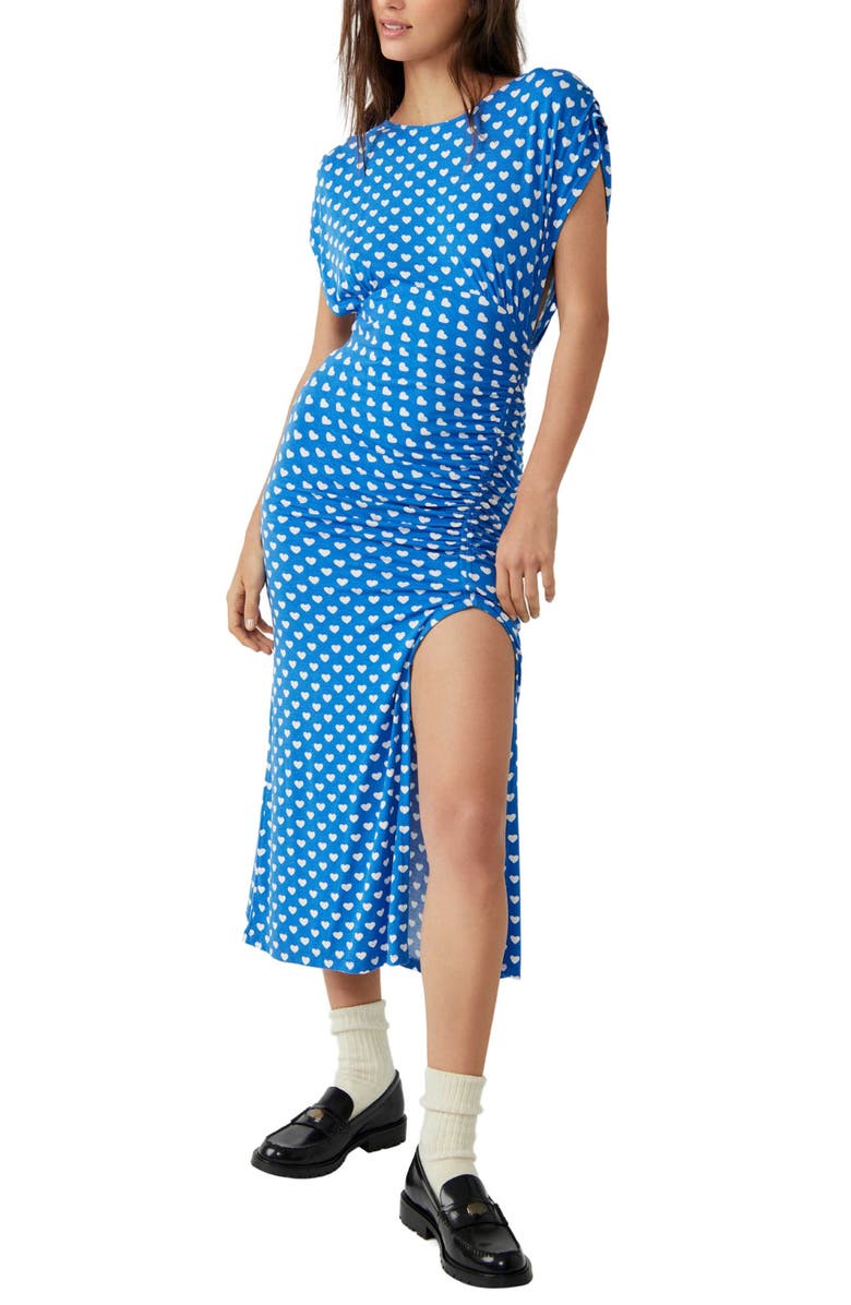 Free People Lakeside Print Midi Dress | Nordstrom