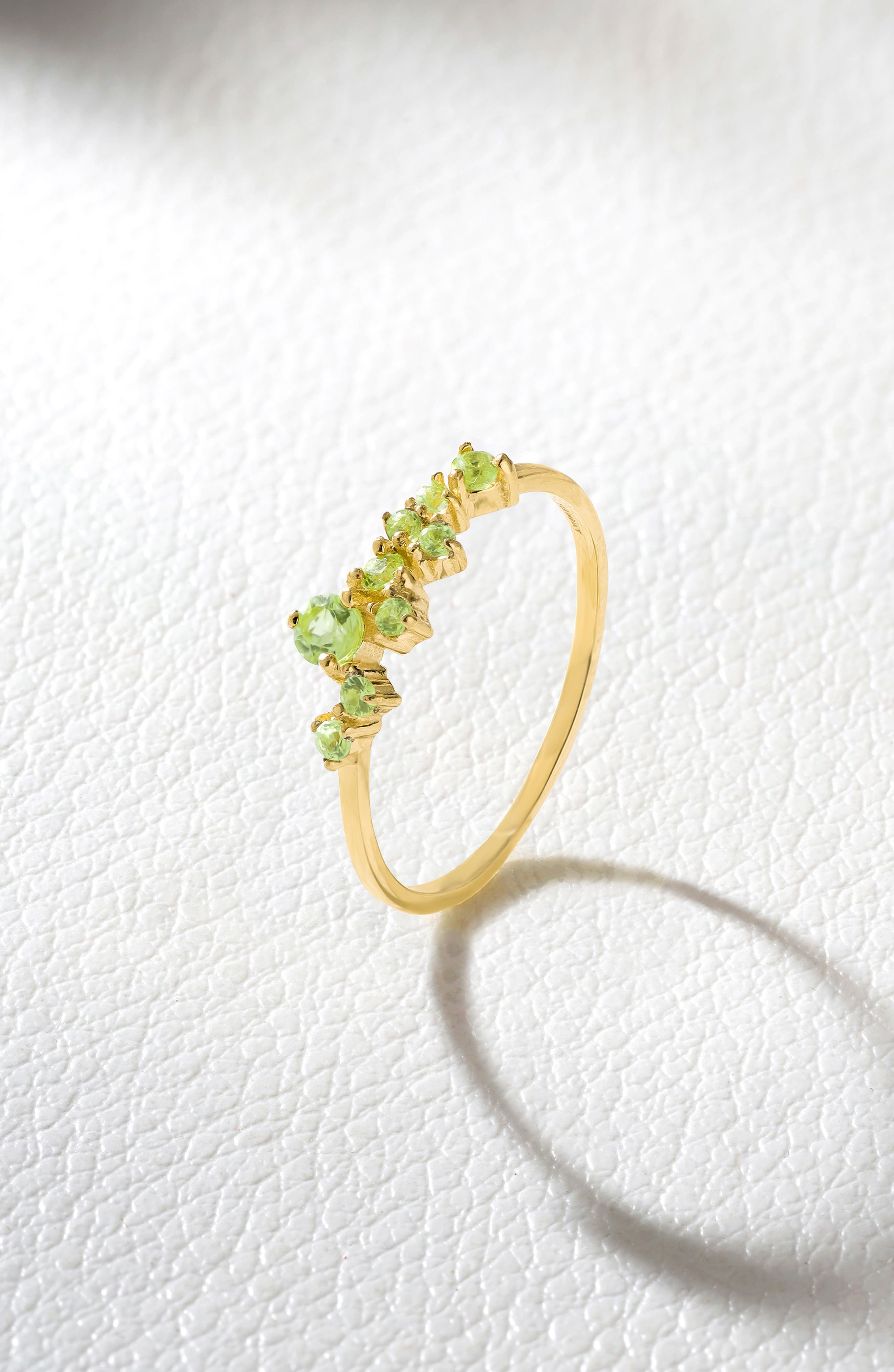 YS GEMS Asymmetric Gemstone Band Ring | Nordstromrack