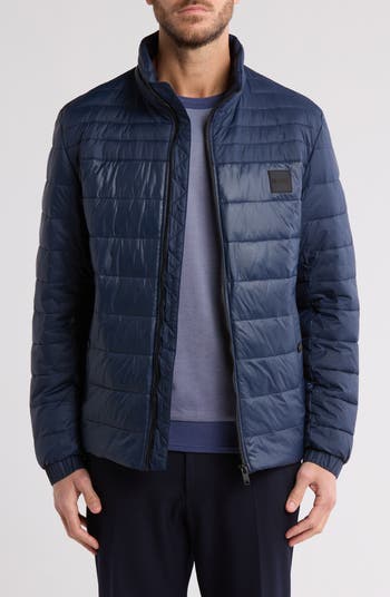 BOSS Oden Quilted Zip Jacket | Nordstromrack