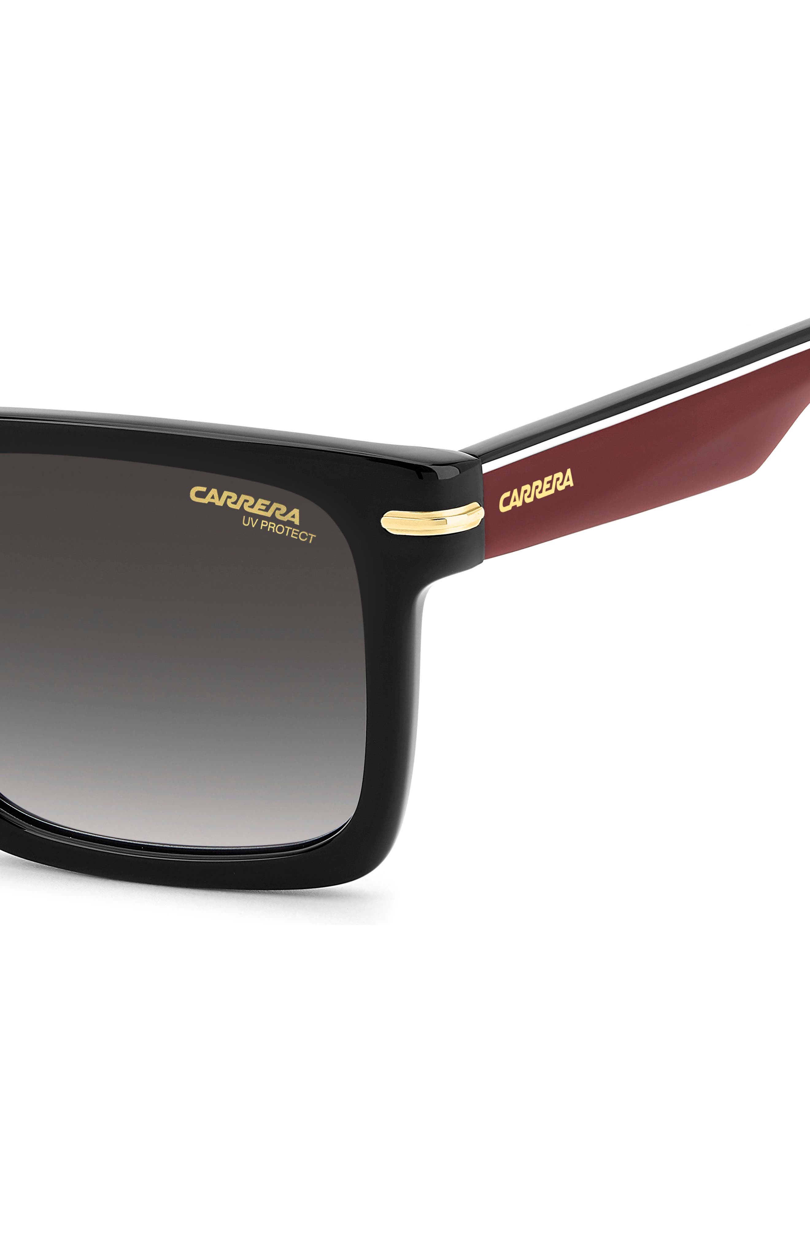 Carrera Eyewear 55mm Gradient Rectangular Flat Top Sunglasses (Men ...