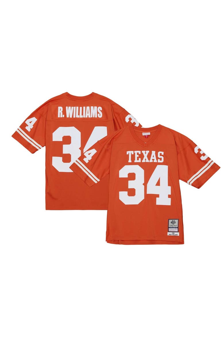 Mitchell & Ness Men's Mitchell & Ness Ricky Williams Texas Orange Texas ...