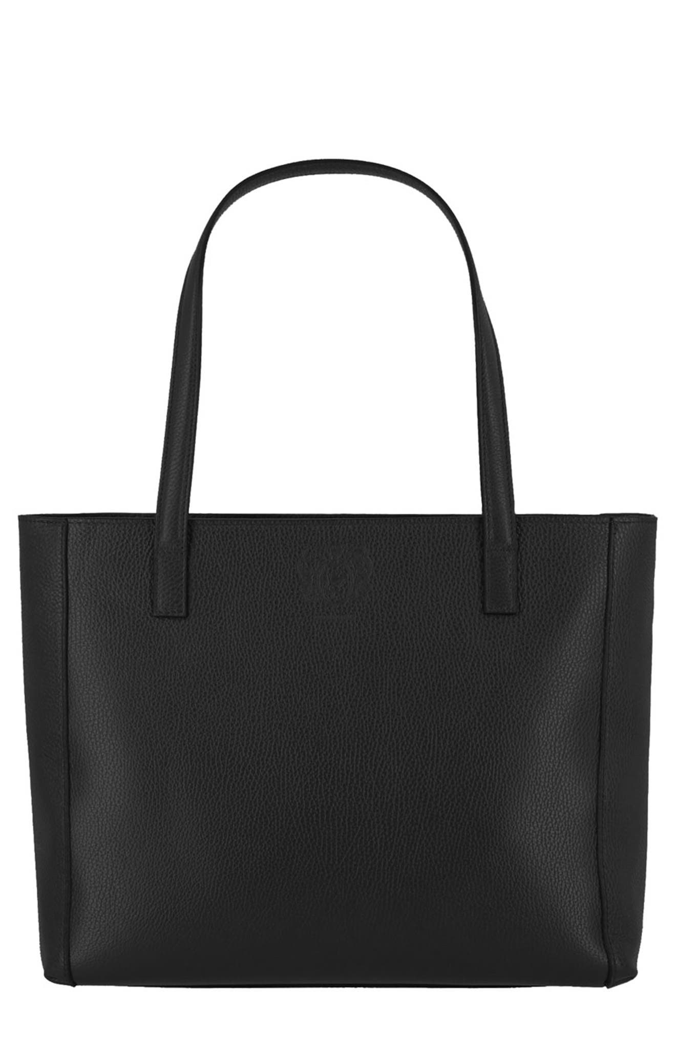 Bruno Magli Leather Logo Letter Tote | Nordstromrack