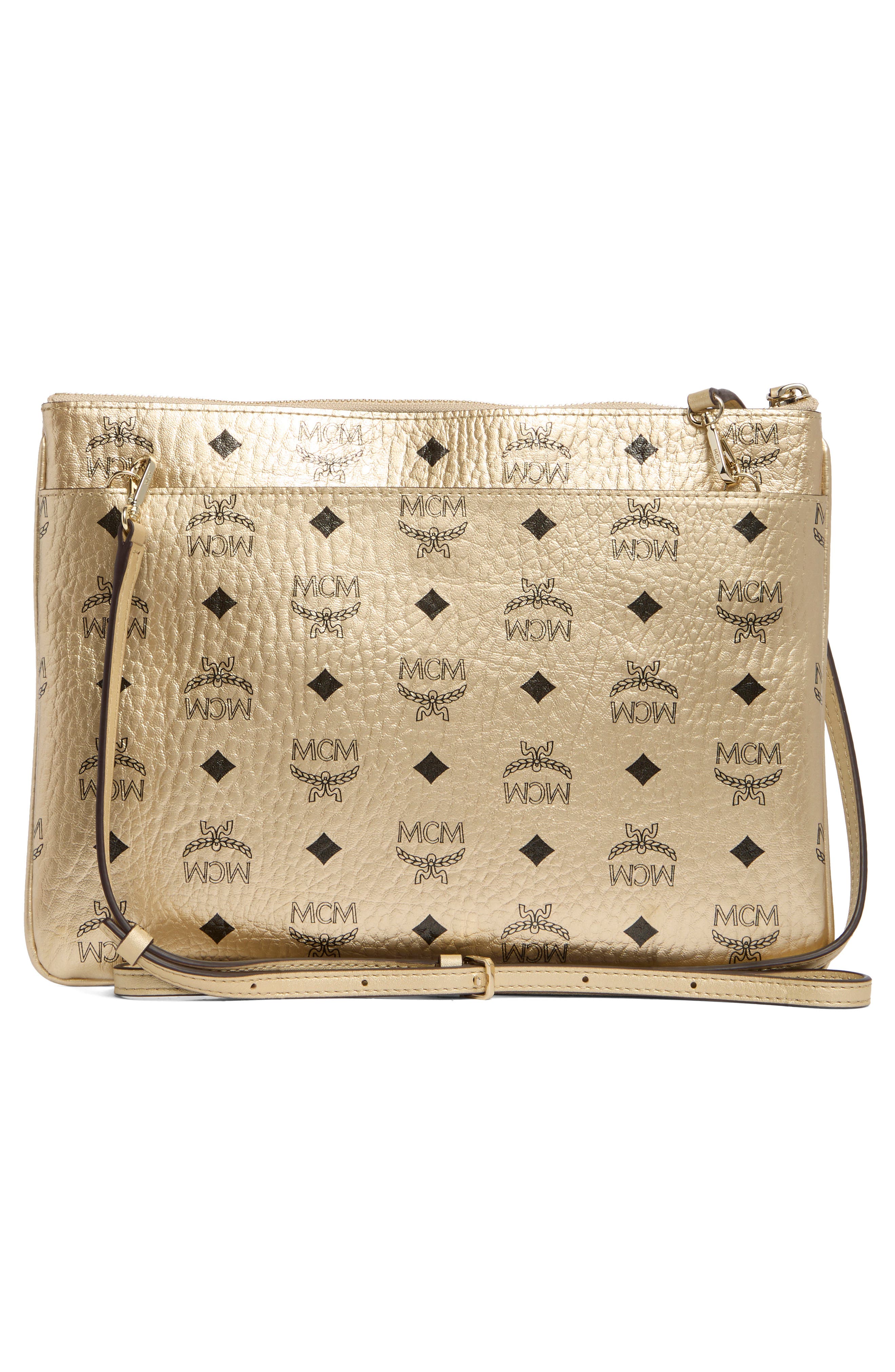 MCM Aren Visetos Zip Pouch | Nordstromrack