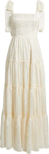 Lulus Andrea Jacquard Maxi Cocktail Dress | Nordstrom Lulus Andrea Jacquard Maxi Cocktail Dress | Nordstrom