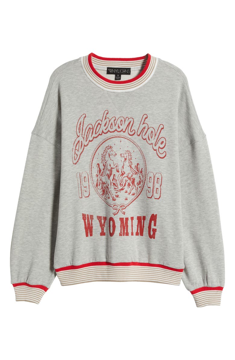 Vinyl Icons Jackson Hole Tipped Graphic Sweatshirt | Nordstromrack