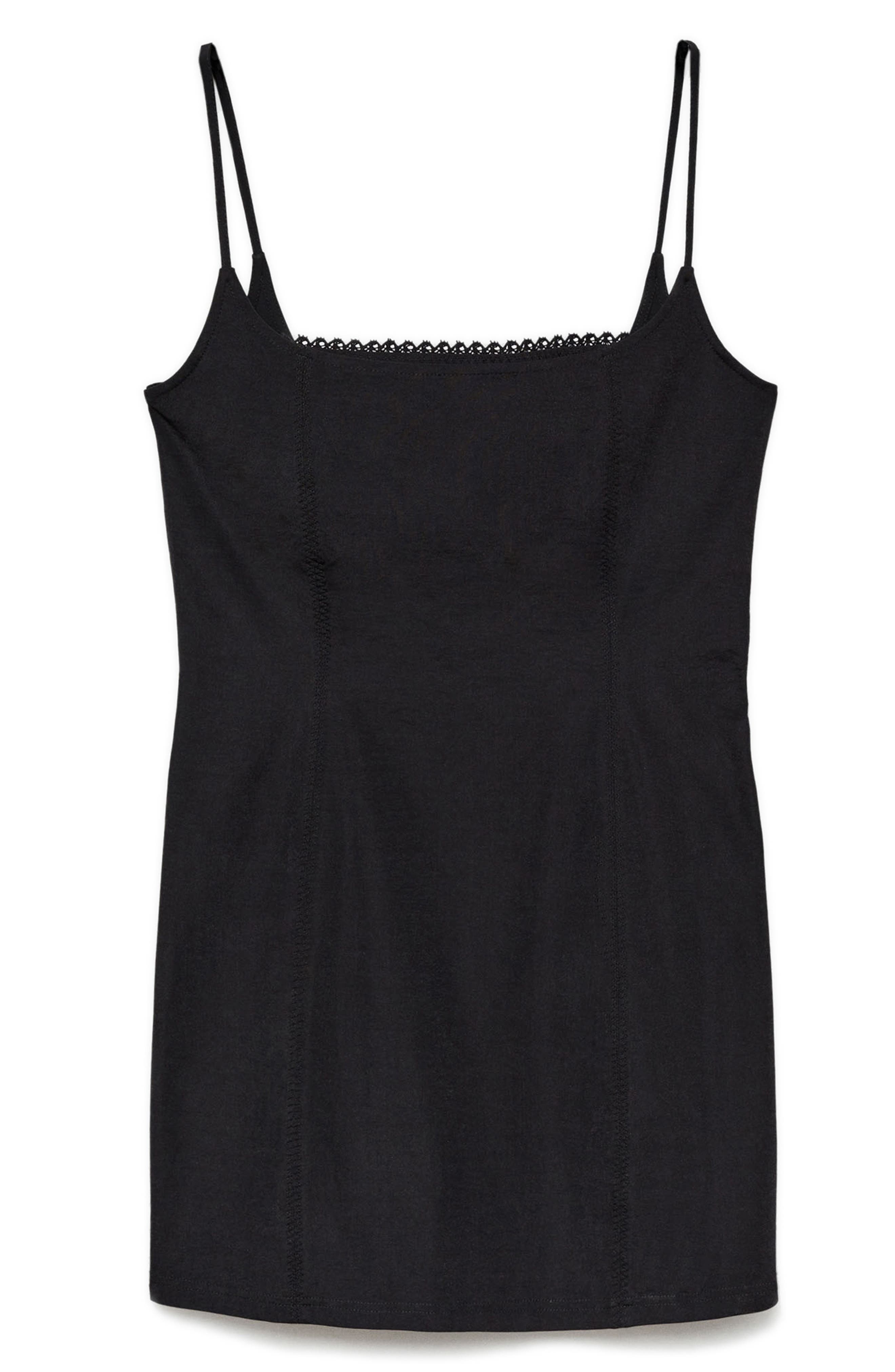 MANGO Lace Trim Minidress | Nordstromrack