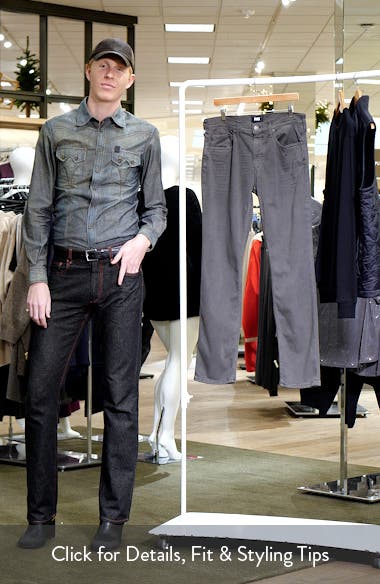 PAIGE Federal Transcend Slim Straight Leg Jeans | Nordstromrack