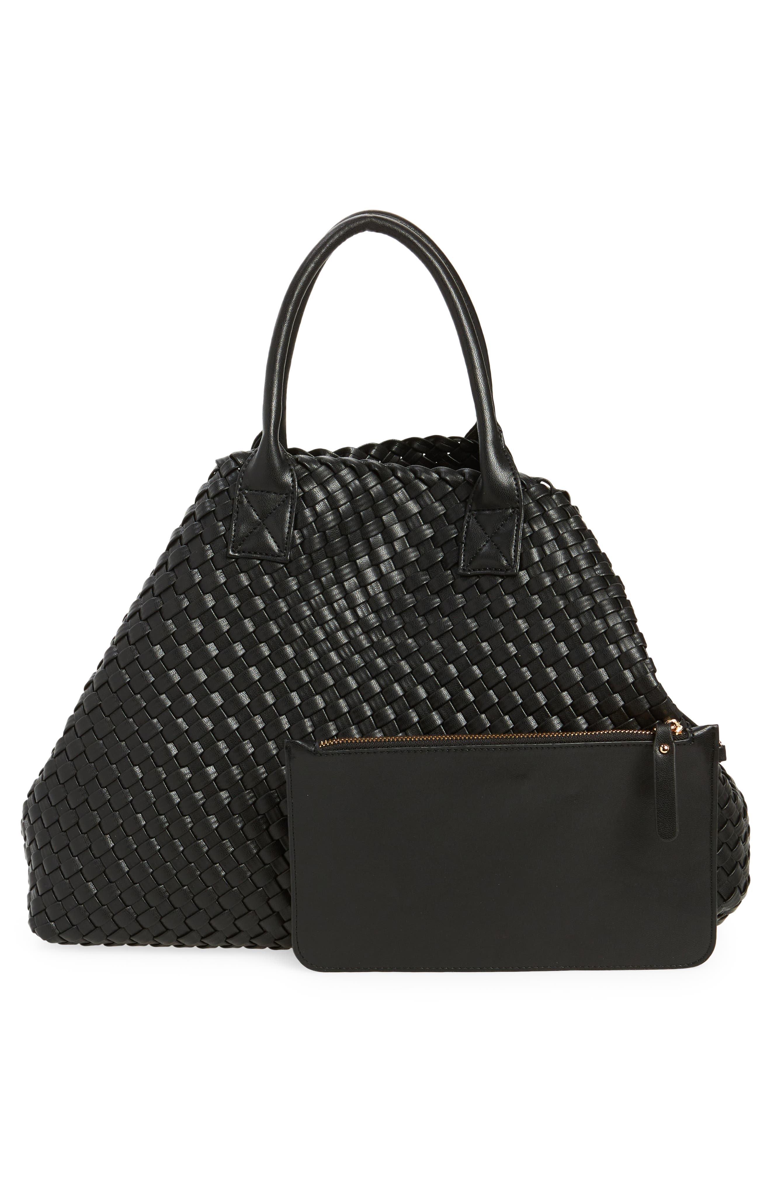 URBAN EXPRESSIONS HANDBAGS Woven Tote & Pouch | Nordstromrack