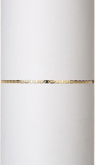 KARAT RUSH 10K Yellow Gold Shiny Classic Mariner Bracelet | Nordstromrack