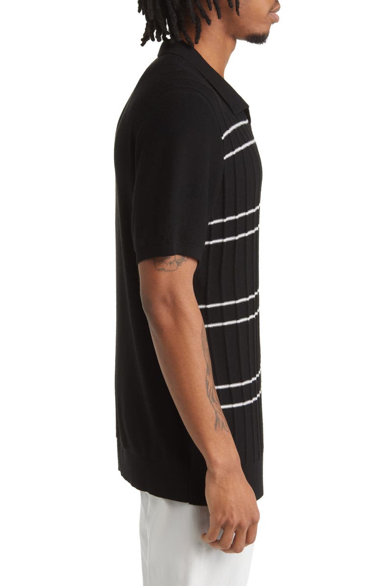 Good Man Brand Stripe Merino Wool Polo | Nordstrom