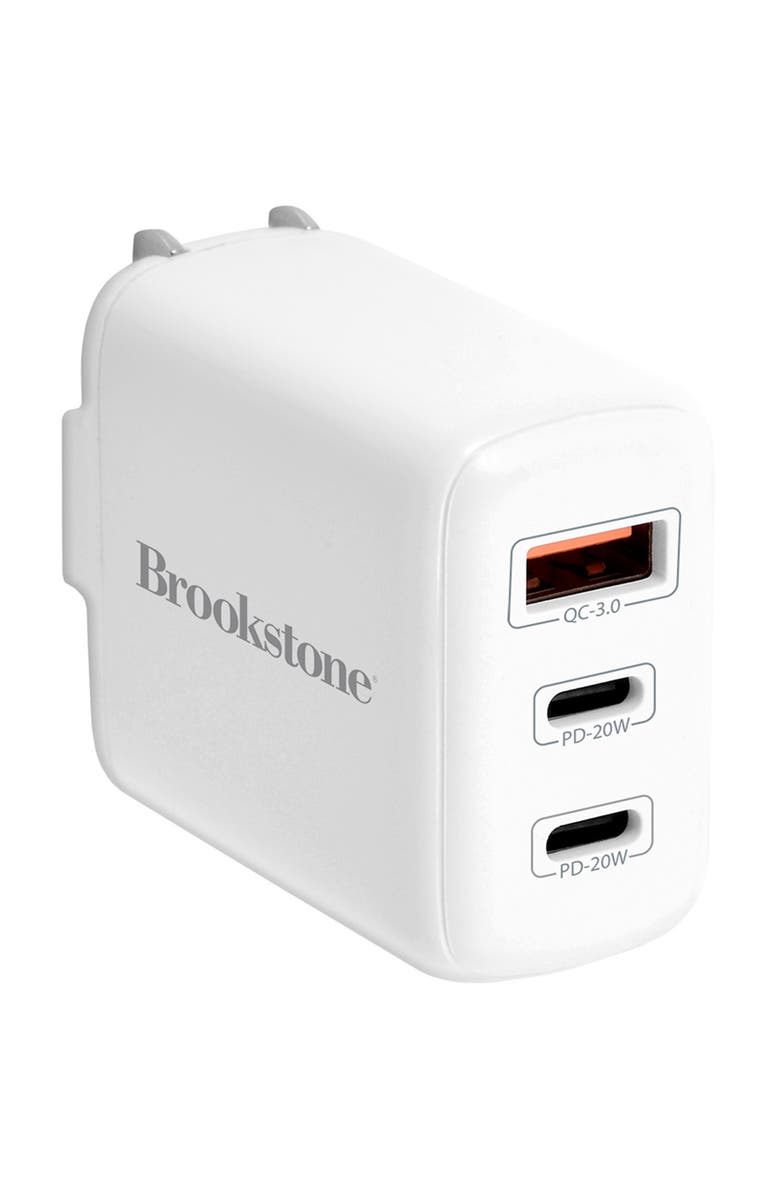 BROOKSTONE 3 Port 40 Watt Folding Blade Wall Charger | Nordstromrack