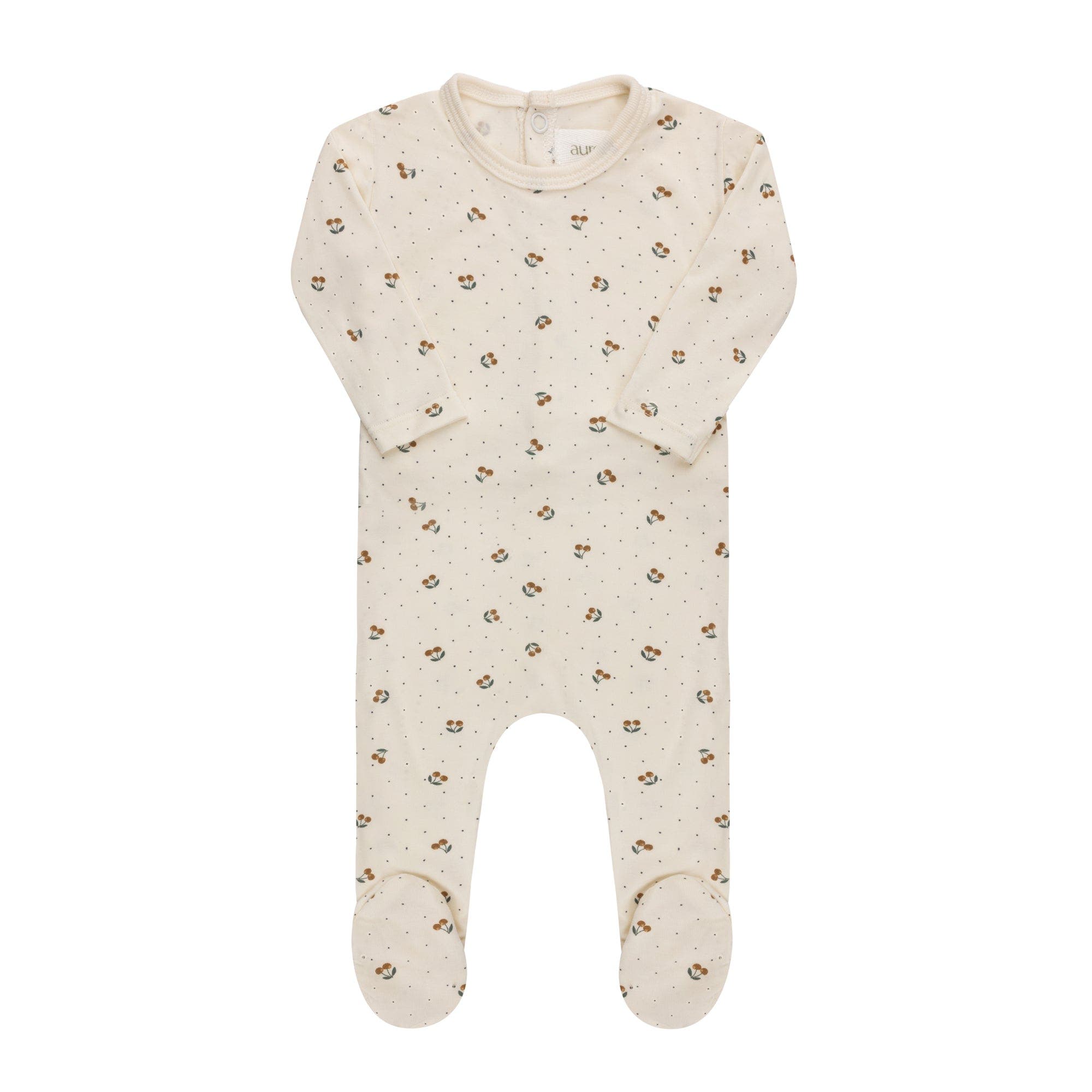Ely's & Co. Aurora Classics Modal Cherry Print Collection Footie ...