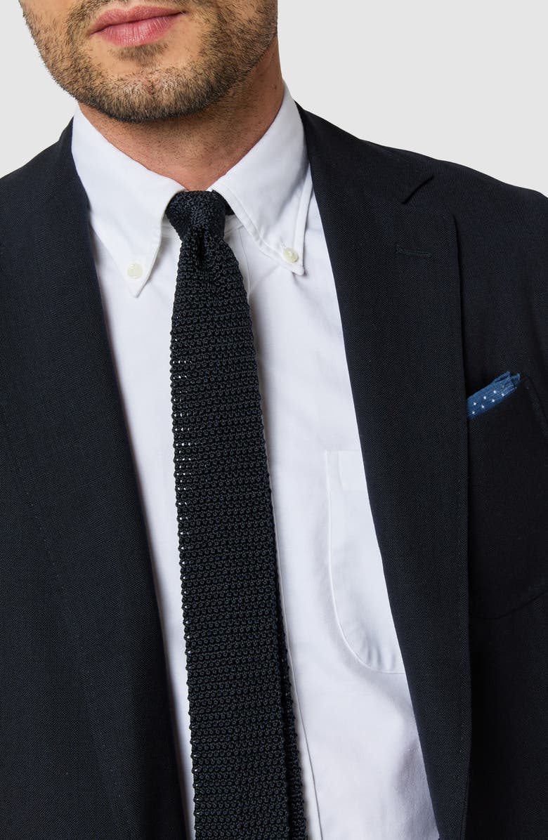 Sid Mashburn Ghost Solid Navy Textured Wool Sport Coat | Nordstromrack