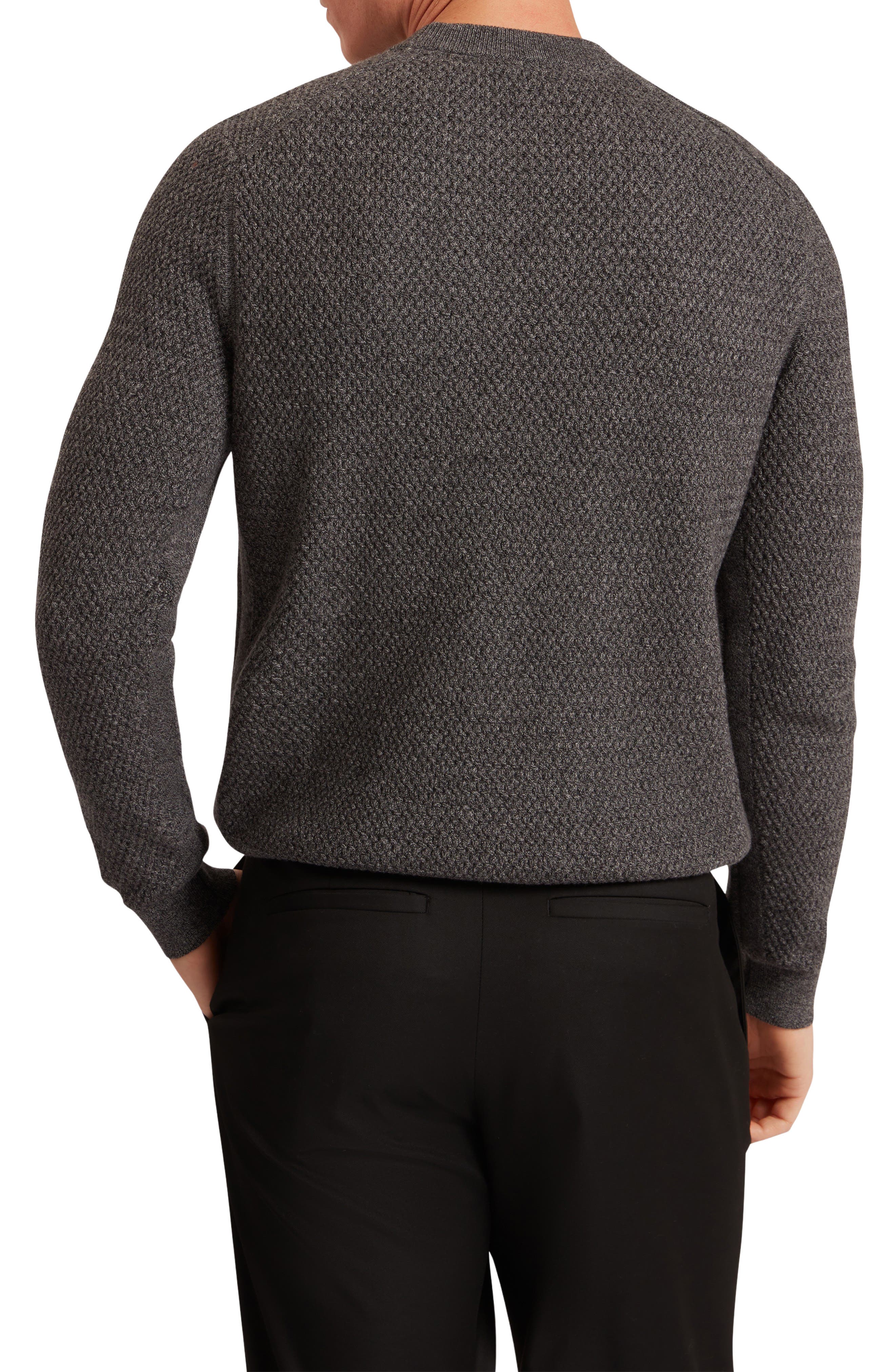 Ted Baker Monya Textured Cotton Blend Sweater | Nordstrom