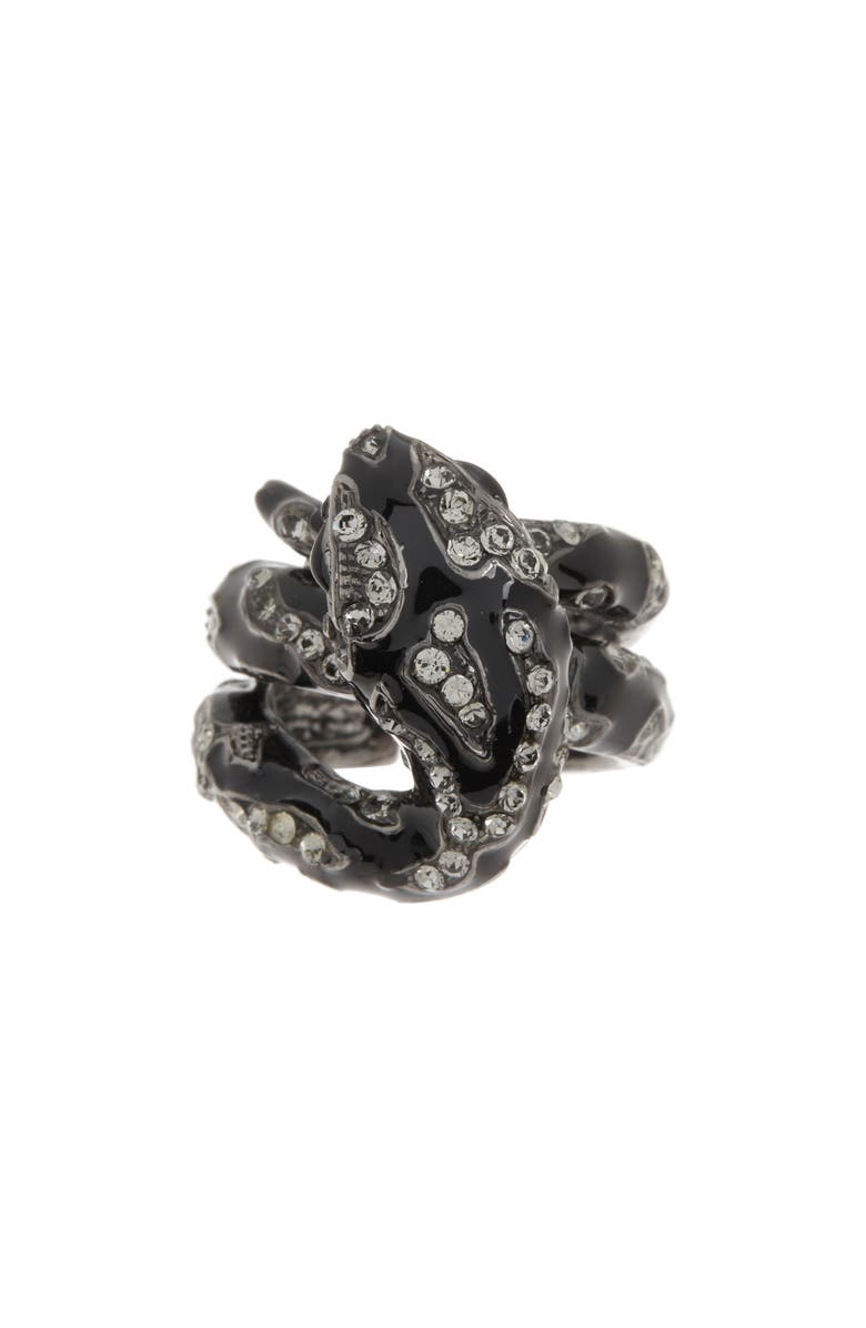 Roberto Cavalli Crystal Snake Ring | Nordstromrack