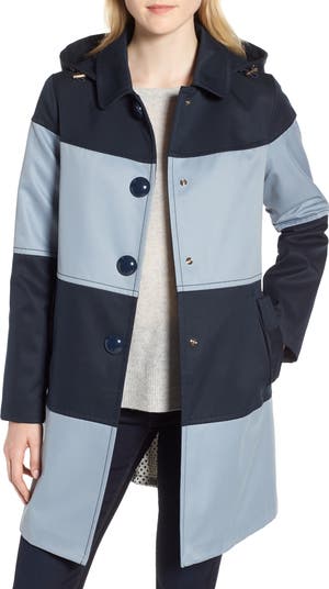 Kate Spade New York colorblock raincoat | Nordstrom