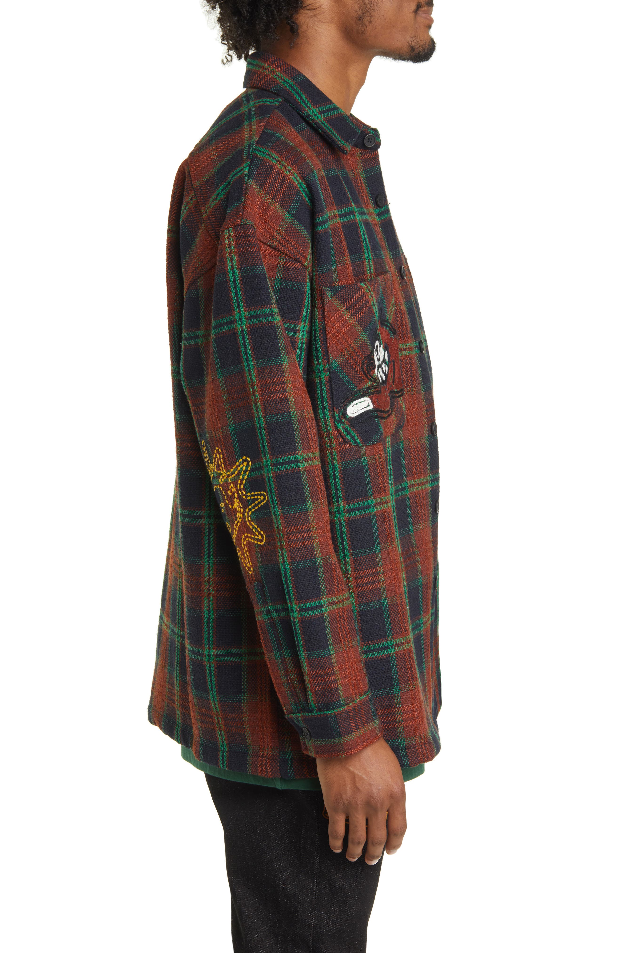 ICECREAM Plaid Shirt Jacket | Nordstromrack