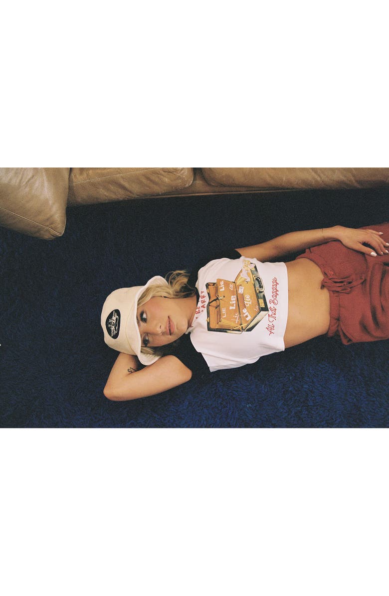 BOYS LIE All That Baggage All Yours Embellished Baby Tee | Nordstrom