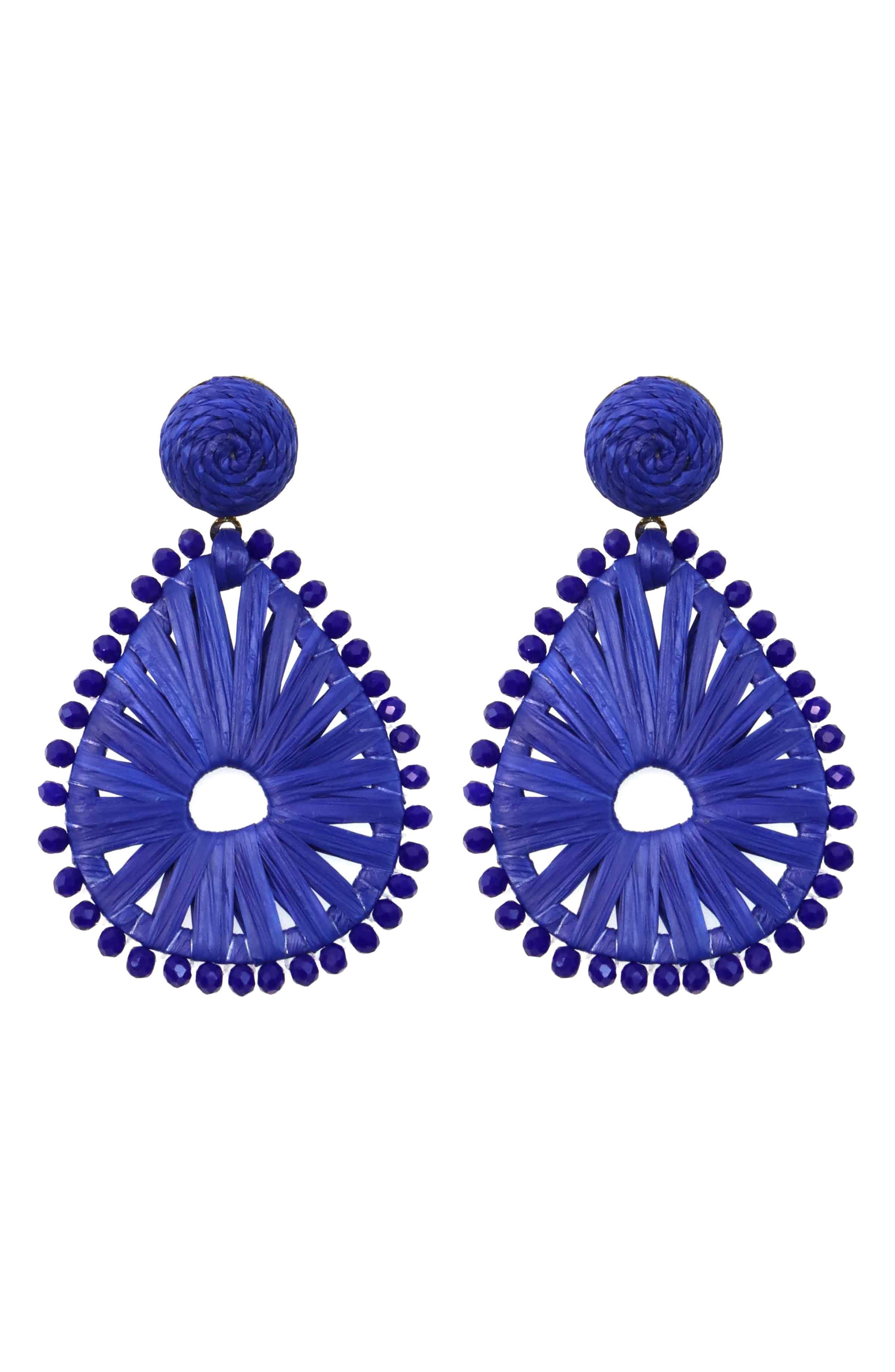 Panacea Raffia Teardrop Earrings | Nordstromrack