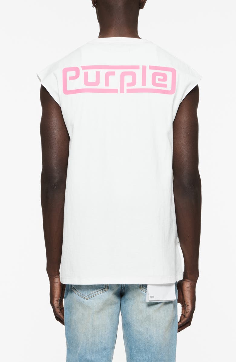 PURPLE BRAND Cotton Cutoff Graphic Tank | Nordstromrack