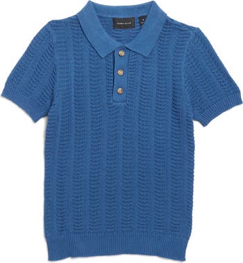 Perry Ellis Kids' Textured Sweater Polo | Nordstromrack