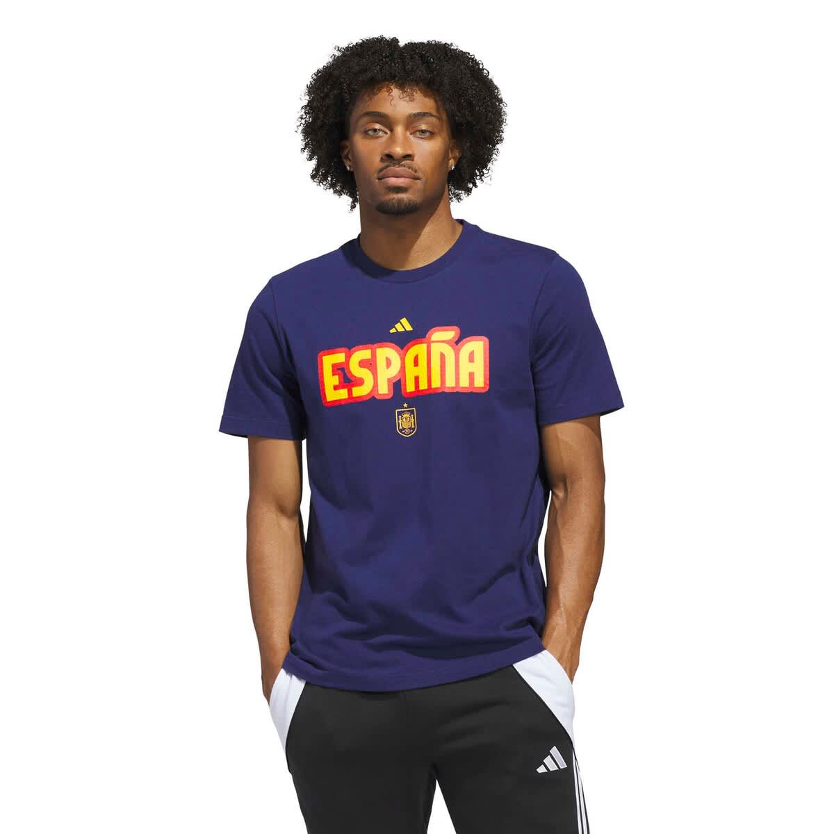 adidas Men's adidas Navy Spain National Team Jersey Hook T-Shirt ...