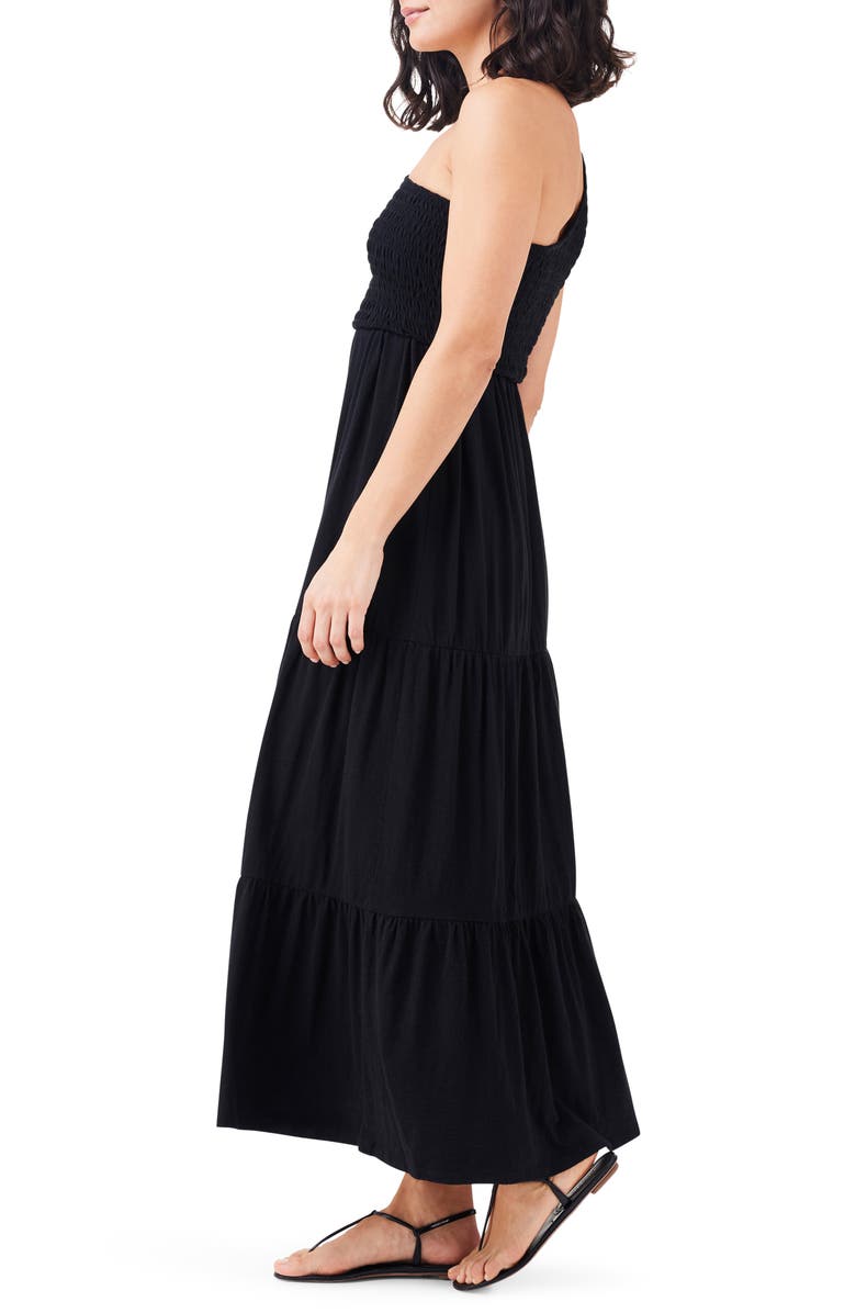NZT by NIC+ZOE Smocked One-Shoulder Maxi Dress | Nordstromrack