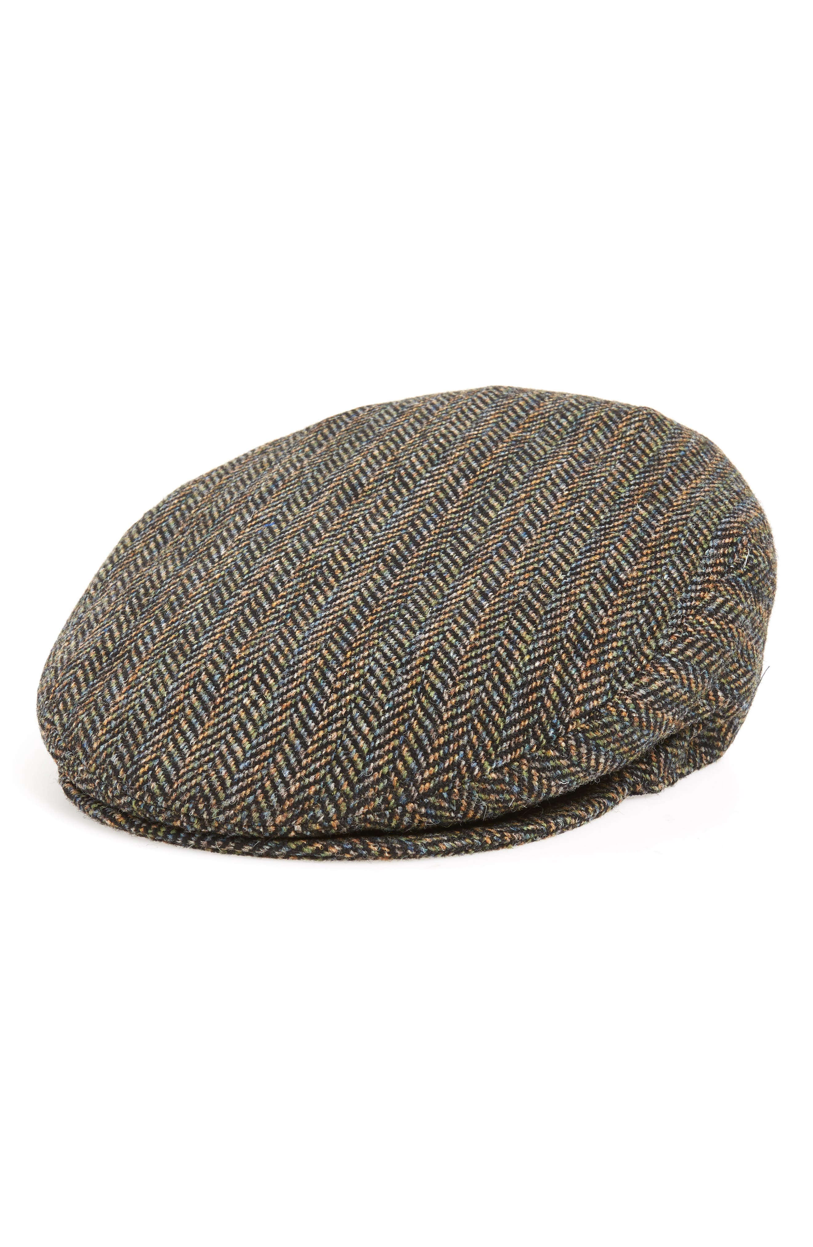 Bailey Lord Herringbone Wool Driving Cap | Nordstrom
