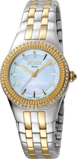 FERRE MILANO Stainless Steel Watch, 30mm | Nordstromrack