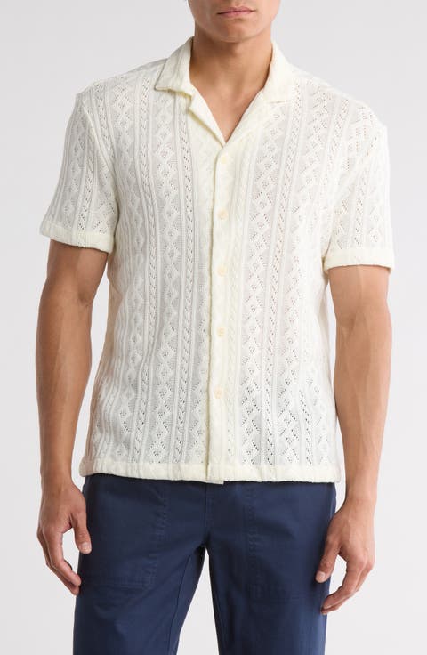 Men's Knit Button Up Shirts | Nordstrom Rack