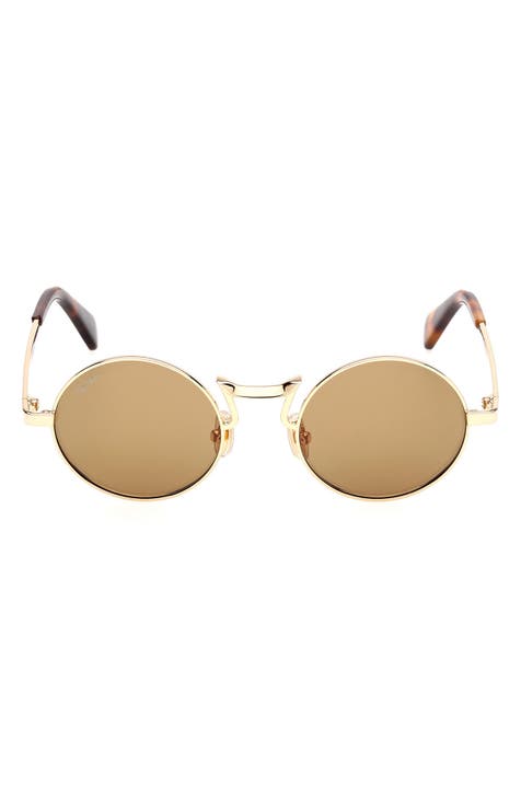 Round & Oval Sunglasses for Women | Nordstrom
