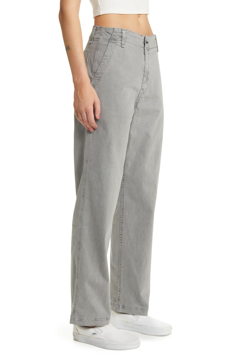 ASKK NY High Waist Relaxed Straight Leg Chinos | Nordstromrack