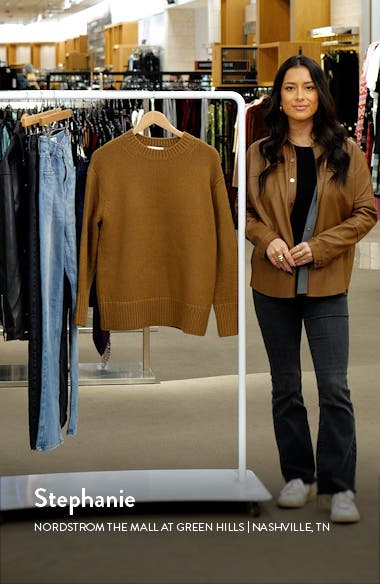 Vince Oversize Balloon Sleeve Wool & Cashmere Sweater | Nordstromrack