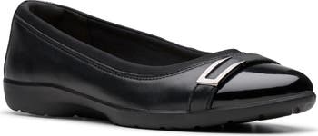 Clarks® Meadow Rose Cap Toe Flat (Women) | Nordstromrack
